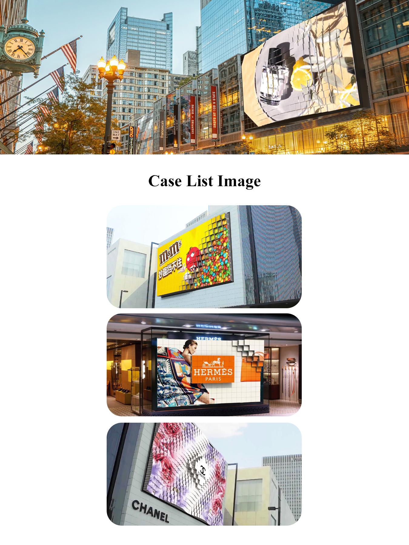 3D Kinetic Wall Led Screen Outdoor 320*320mm