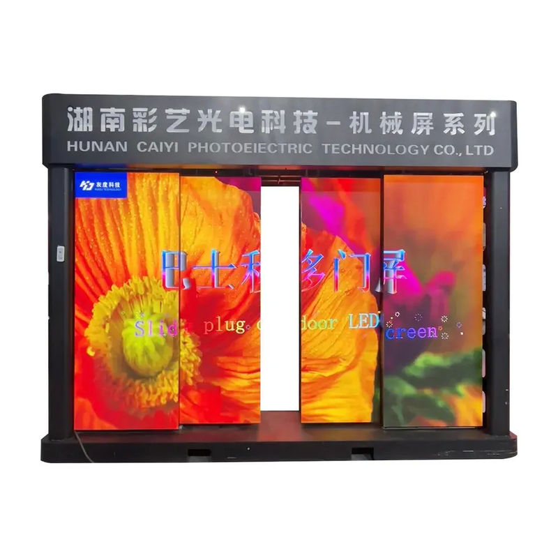 Full Color SMD Mobile Billboard Advertising Sliding Curved Outdoor Led ...