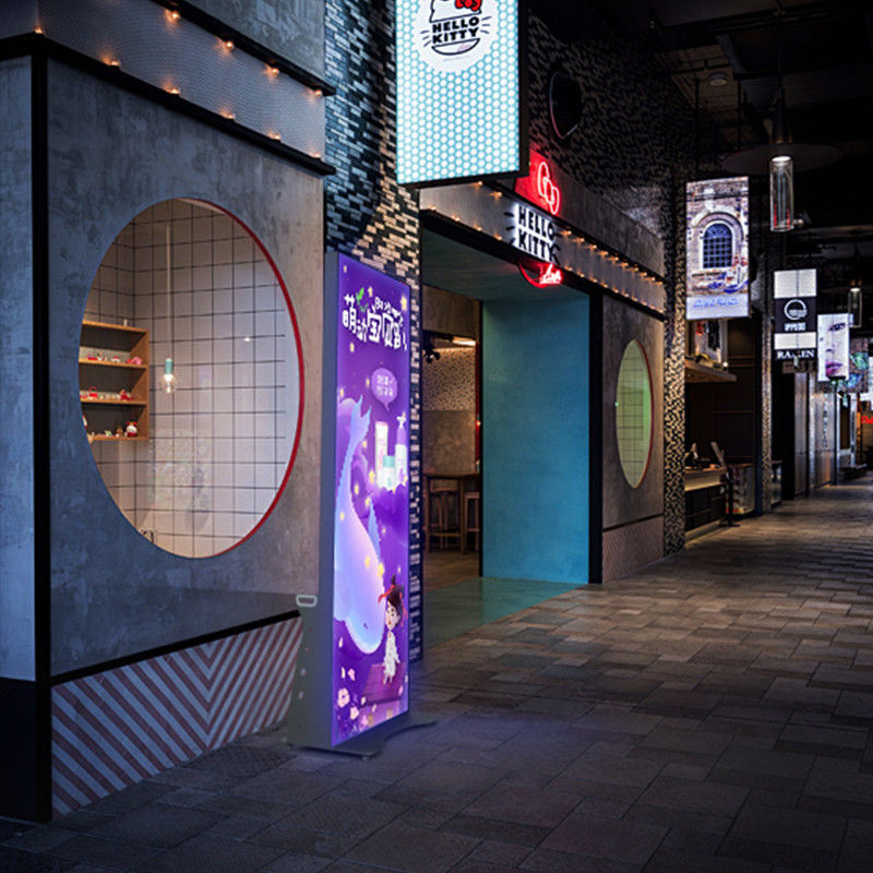 Supermarket Advertising Poster Media Player Indoor Poster LED Display ...