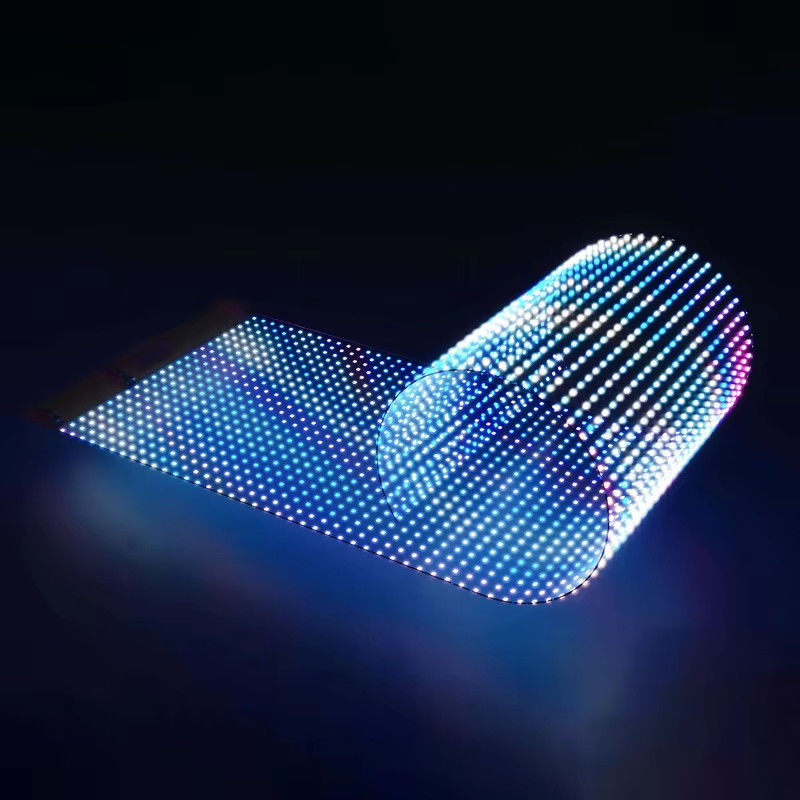Ultra Thin LED Film Screen Panel Transparent Glass Film Advertising ...