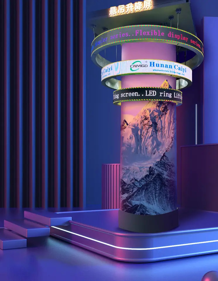 Flexible Moving LED Screen