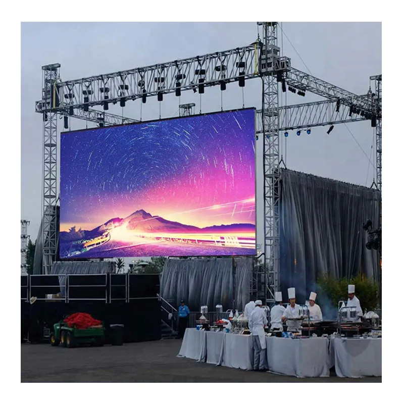 P3.91 Led Display Hire Die Cast Aluminum Cabinet Wan Outdoor Led Panel ...