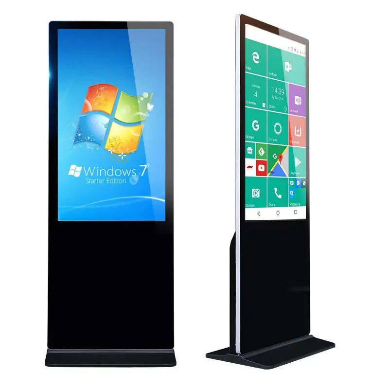 49 Inch Vertical Digital Advertising Machine Ir Touch Panel
