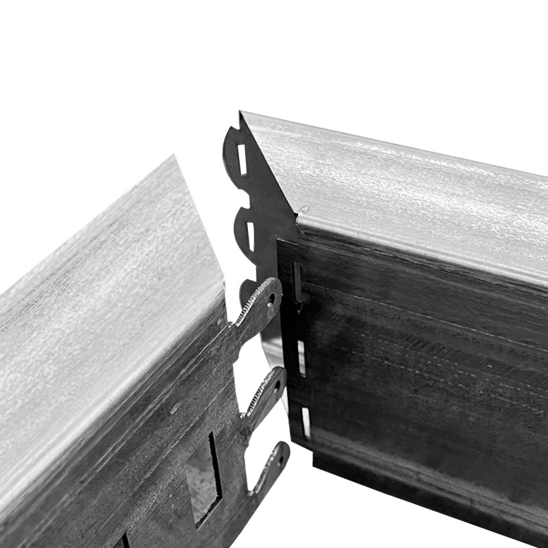 LED Display Custom Light Box Frames Weld Free Tenon Mortise Steel